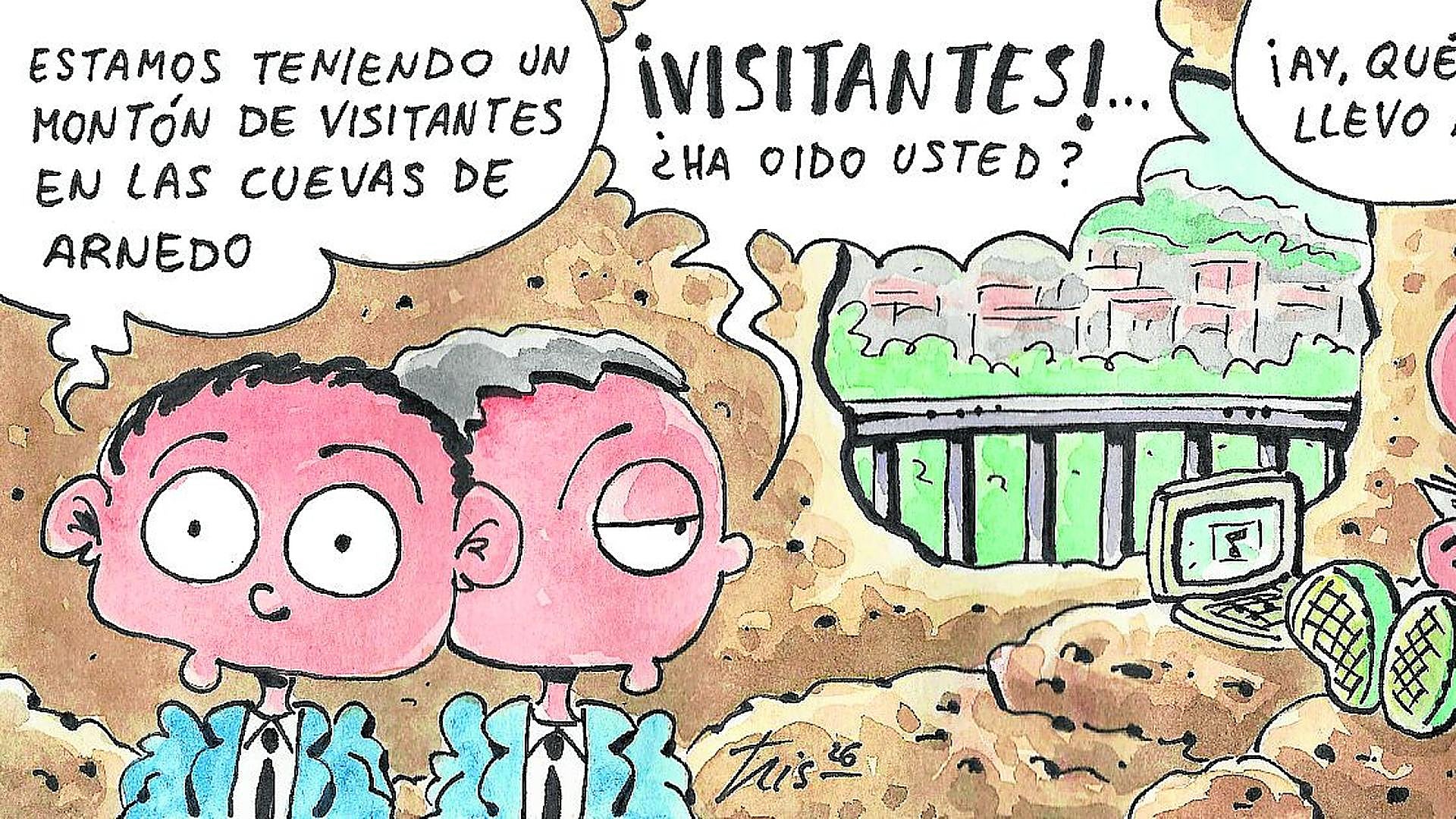 Las cuevas de Arnedo, según Tris | La Rioja