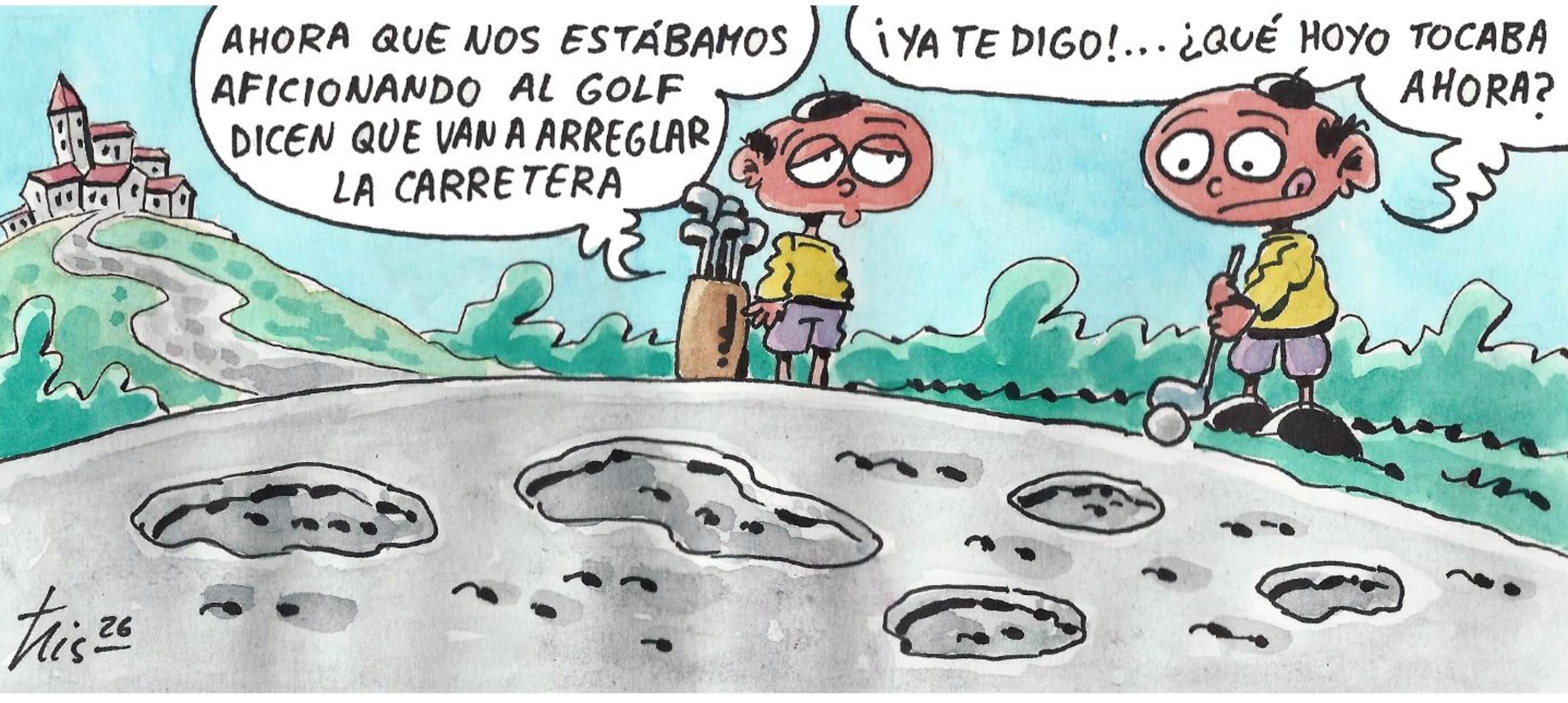 La inversión en las carreteras rurales de La Rioja, según Tris | La Rioja