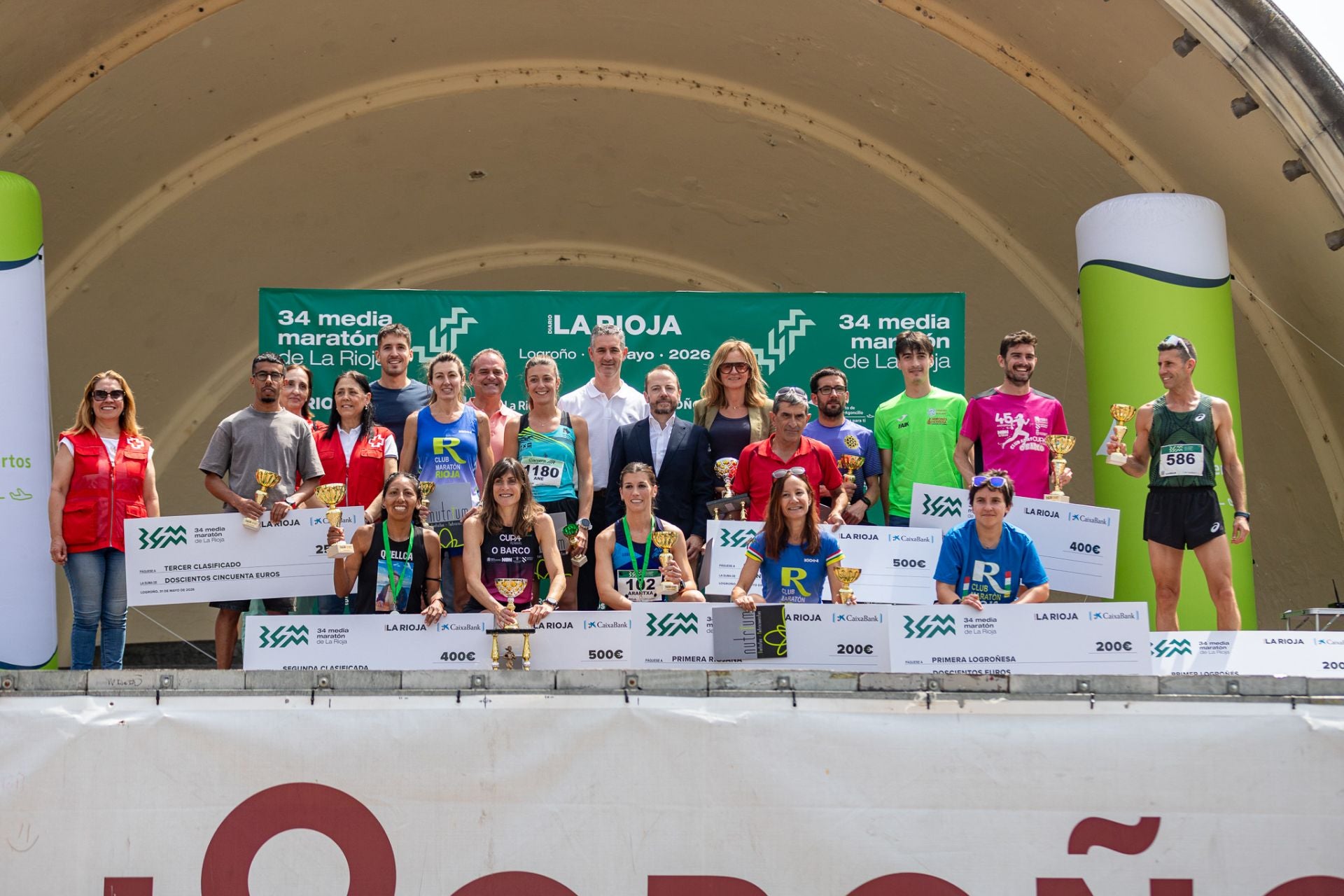 La entrega de premios en El Espolón | La Rioja