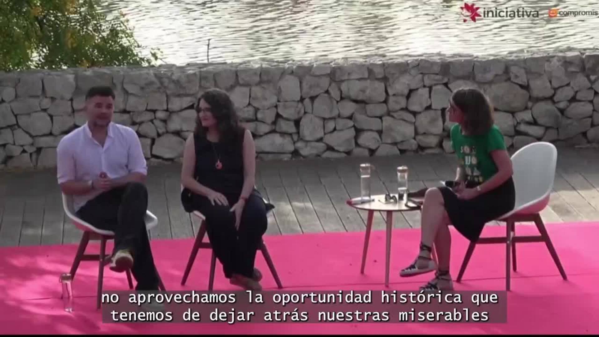 Rufián pide a Oltra aprovechar la "oportunidad histórica" para unir a ...