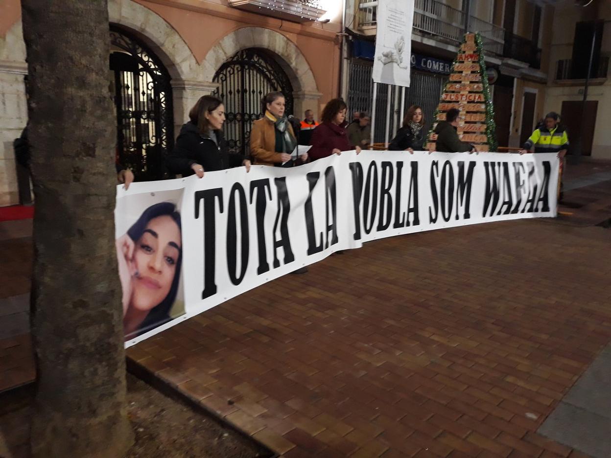 La Pobla Llarga se concentra por Wafaa | Las Provincias