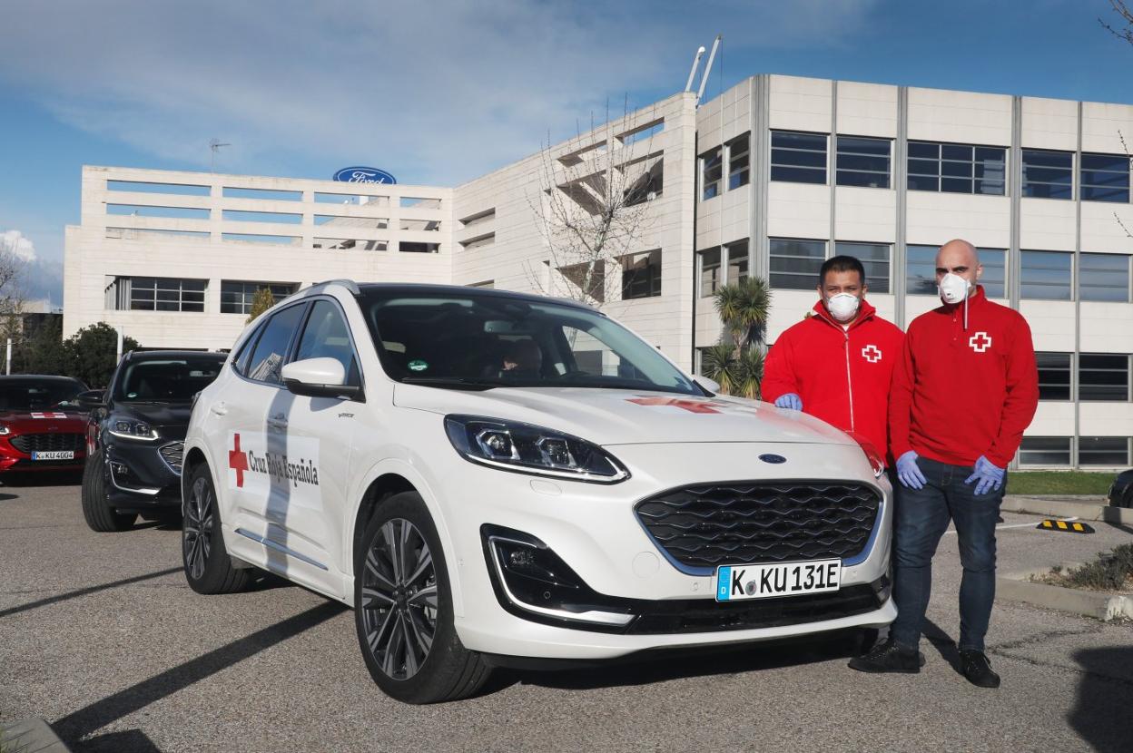 Ford cede sus coches a la Cruz Roja española | Las Provincias