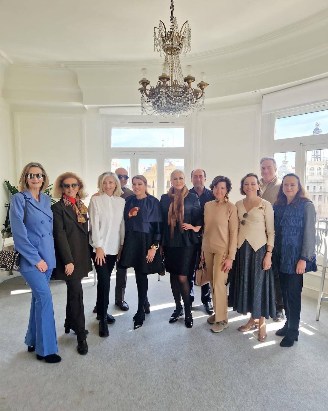 Quién ha visto la mascletà desde los balcones más VIP | Las Provincias