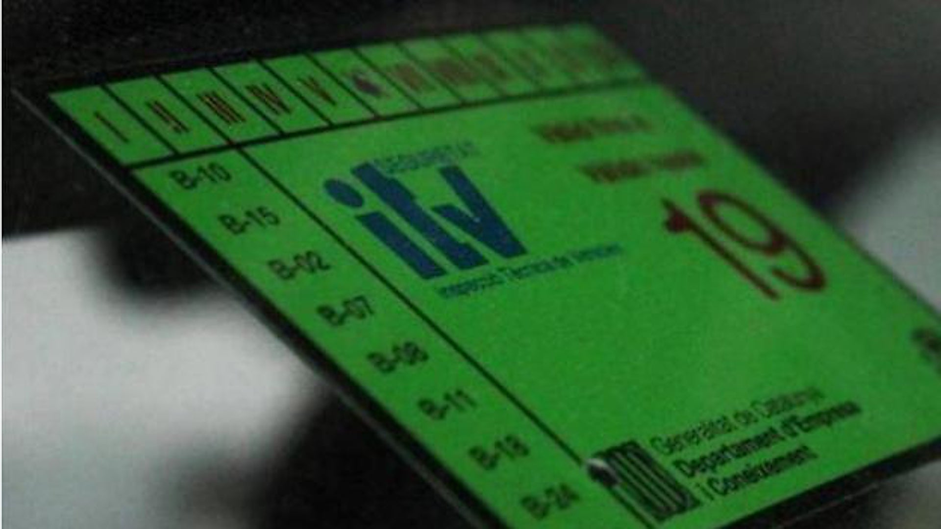 ITV colores pegatinas | ¿Qué significan los colores de las pegatinas de ...