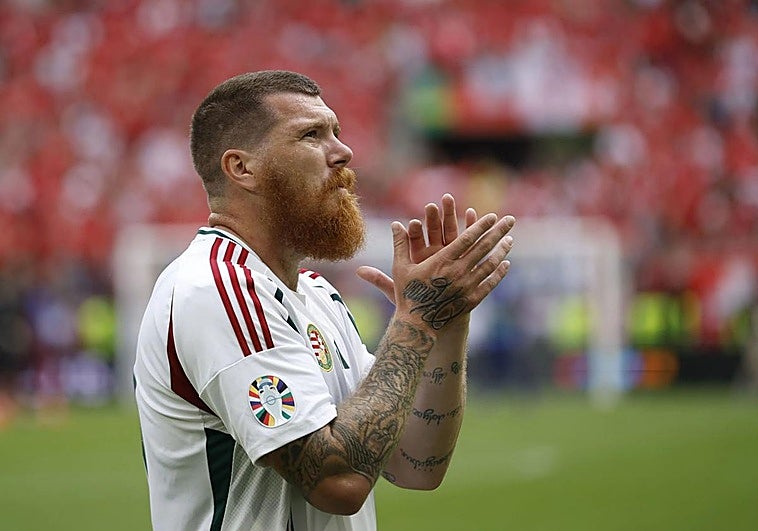 Quién es Martin Ádám, el jugador que se ha hecho viral en la Eurocopa ...