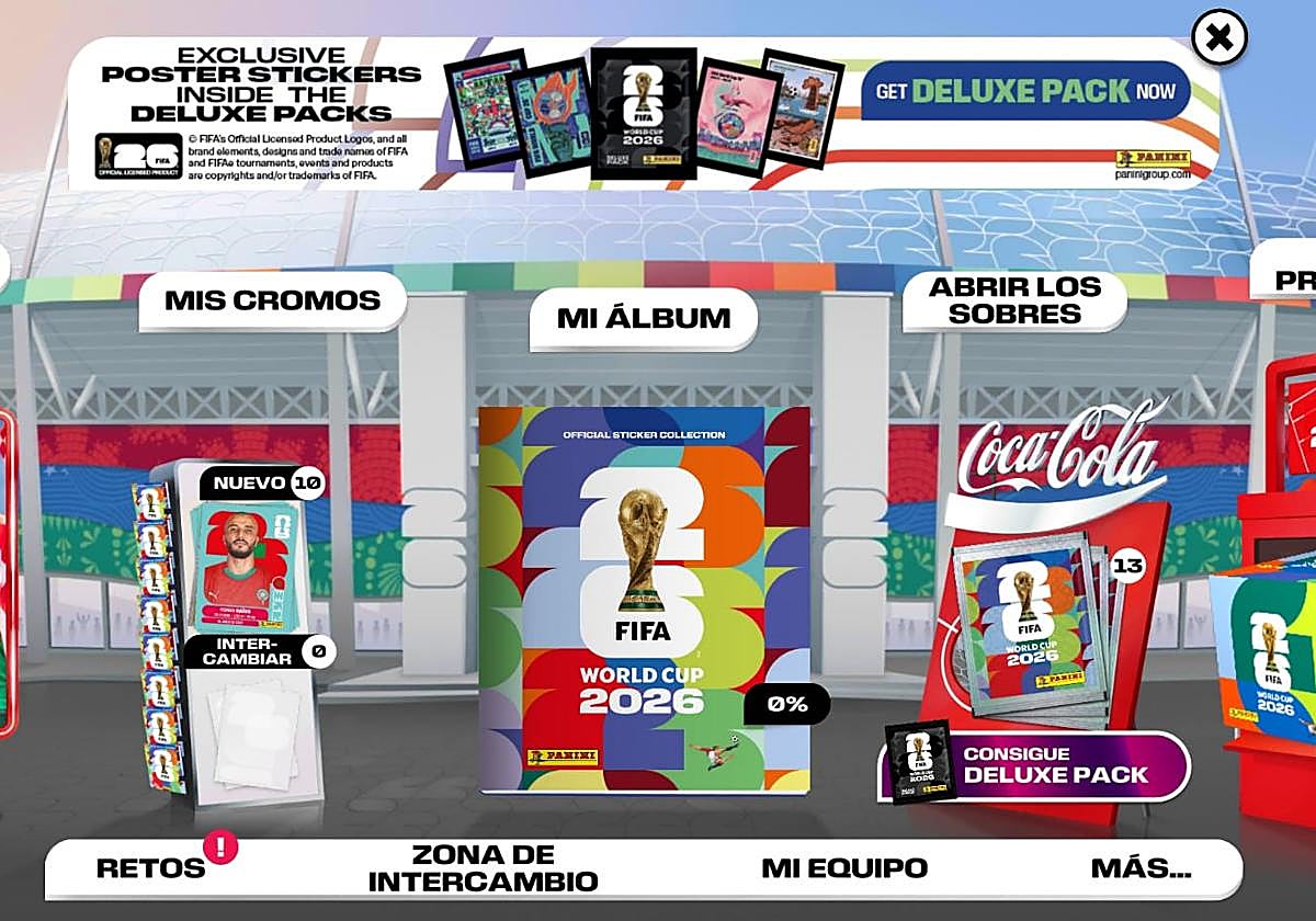 Códigos del Álbum Virtual Panini del Mundial 2026 para tener cromos ...
