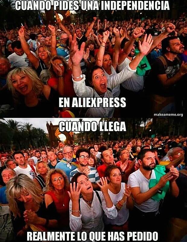 Los mejores memes de la 'independencia en suspenso' de Puigdemont | La ...