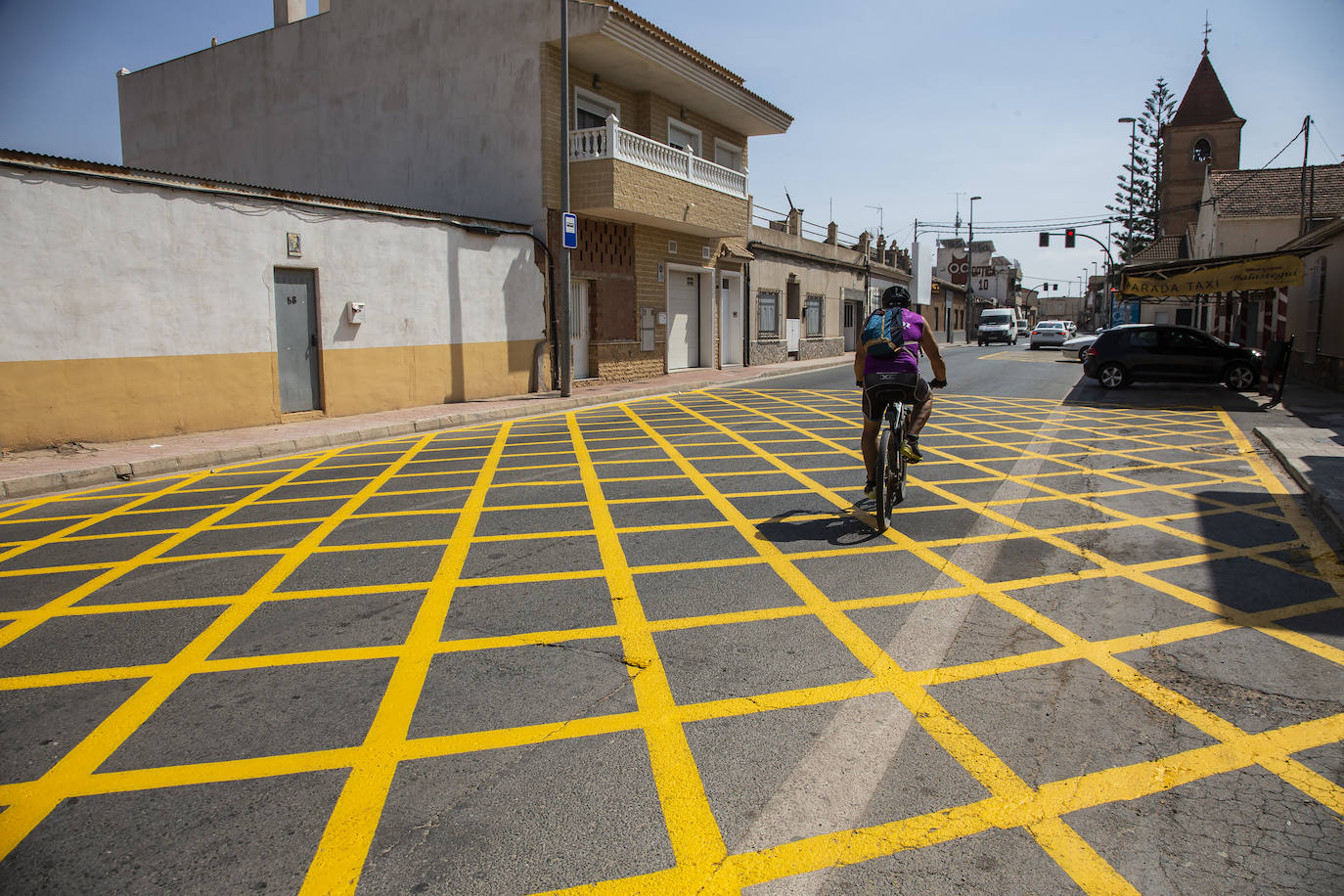 Fotos: Los nuevos pasos de cebra y los resaltes ponen a prueba la ...