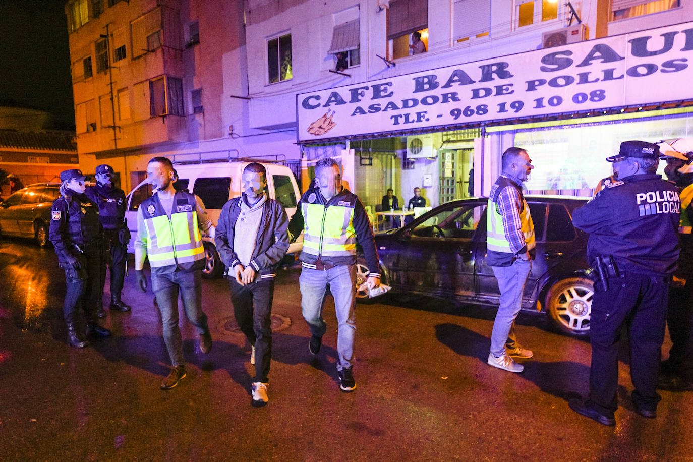 Redada policial en San Javier contra la inmigración irregular | La Verdad