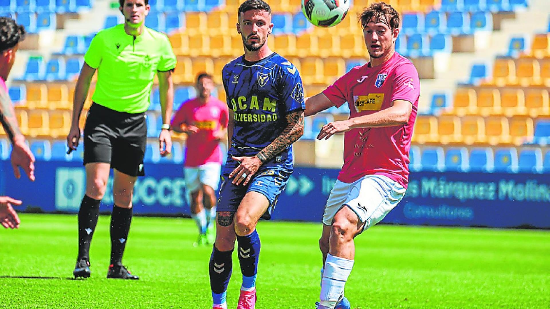 Javi Moreno, un deseo imposible para el UCAM | La Verdad