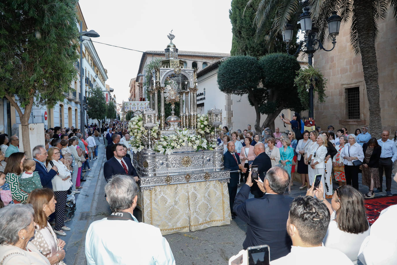 Las imágenes de la procesión del Corpus Christi en Lorca | La Verdad