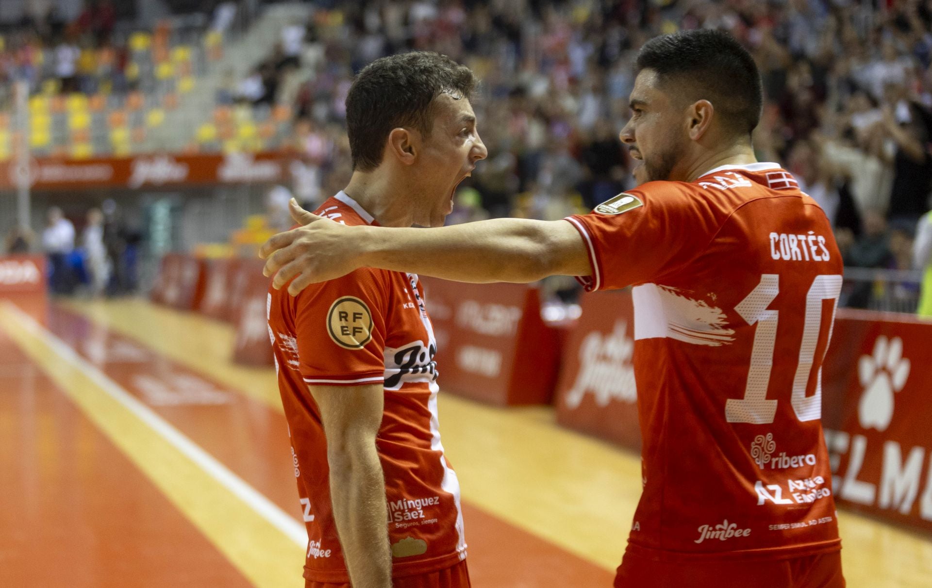 Las imágenes del Jimbee-Riga (4-1) | La Verdad