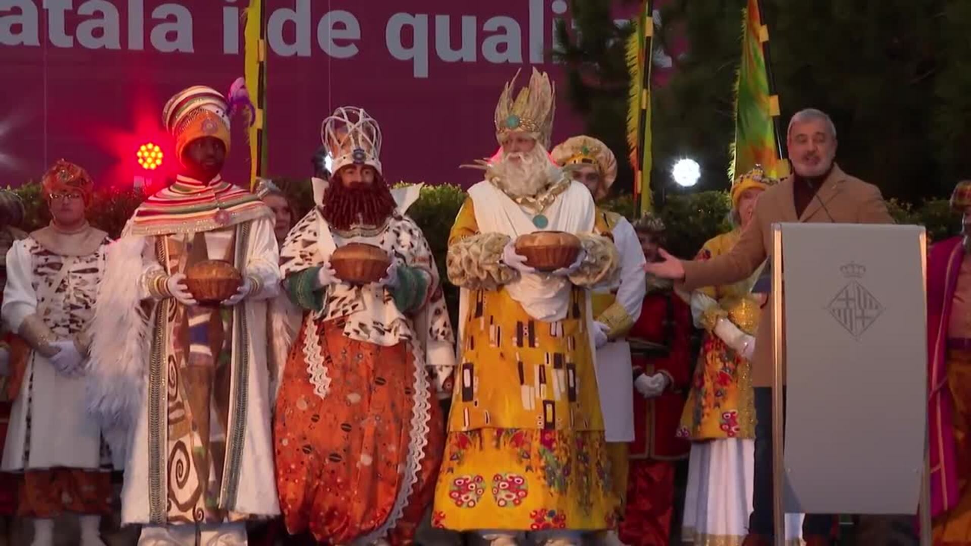 Collboni concede a los Reyes Magos la llave de Barcelona para que ...