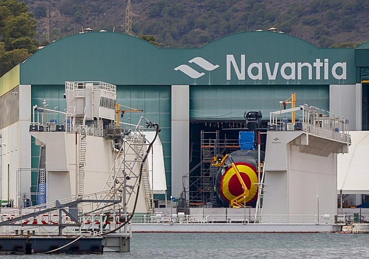 Navantia ultima los preparativos para la botadura del S-82 | La Verdad