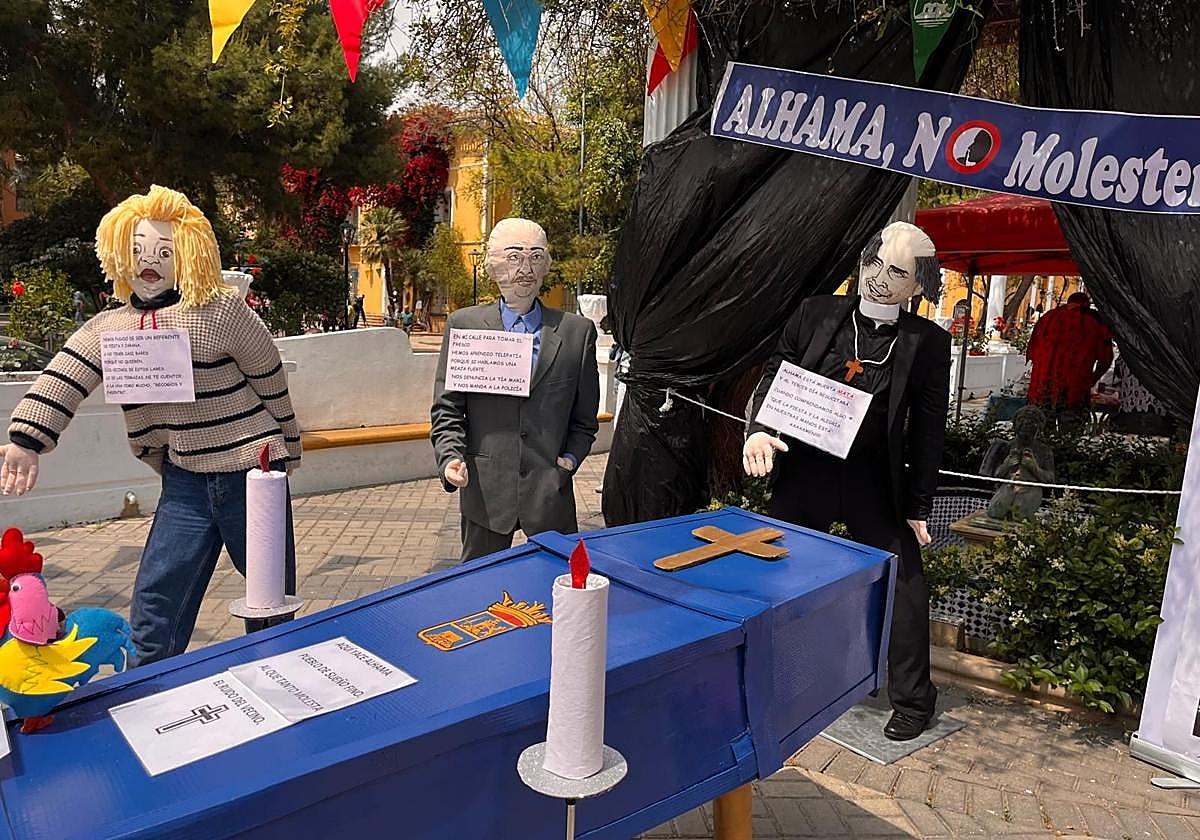 Las imágenes de la 'platá' de Los Mayos en Alhama de Murcia | La Verdad