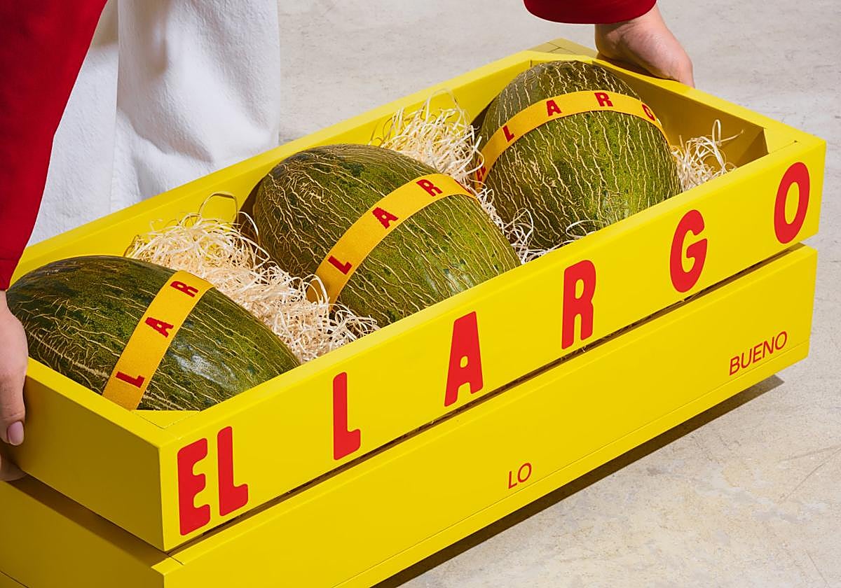 La marca murciana de melón El Largo es premiado con un D&AD Wood Pencil ...