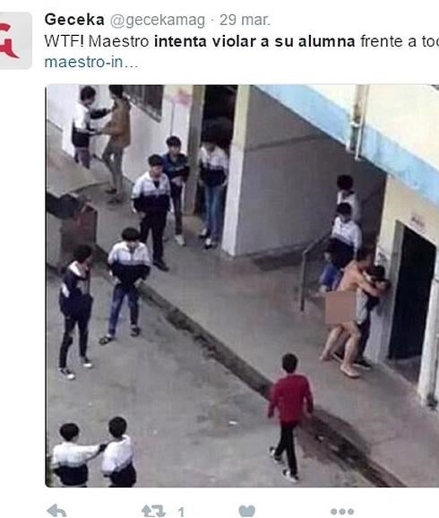 Un Profesor Persigue Desnudo A Una Alumna Para Intentar Violarla La 0337