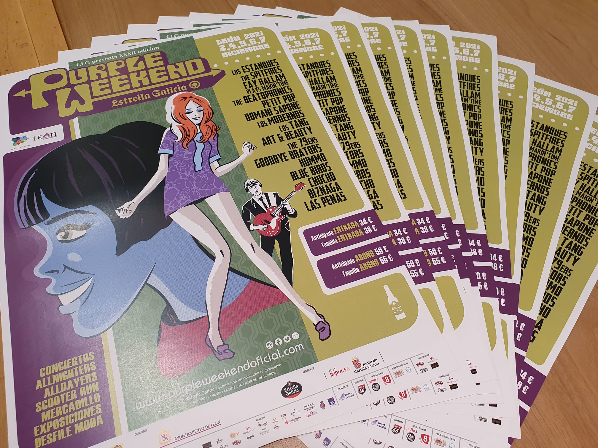 Fotos: Presentación de la XXXII edición del Purple Weekend ...