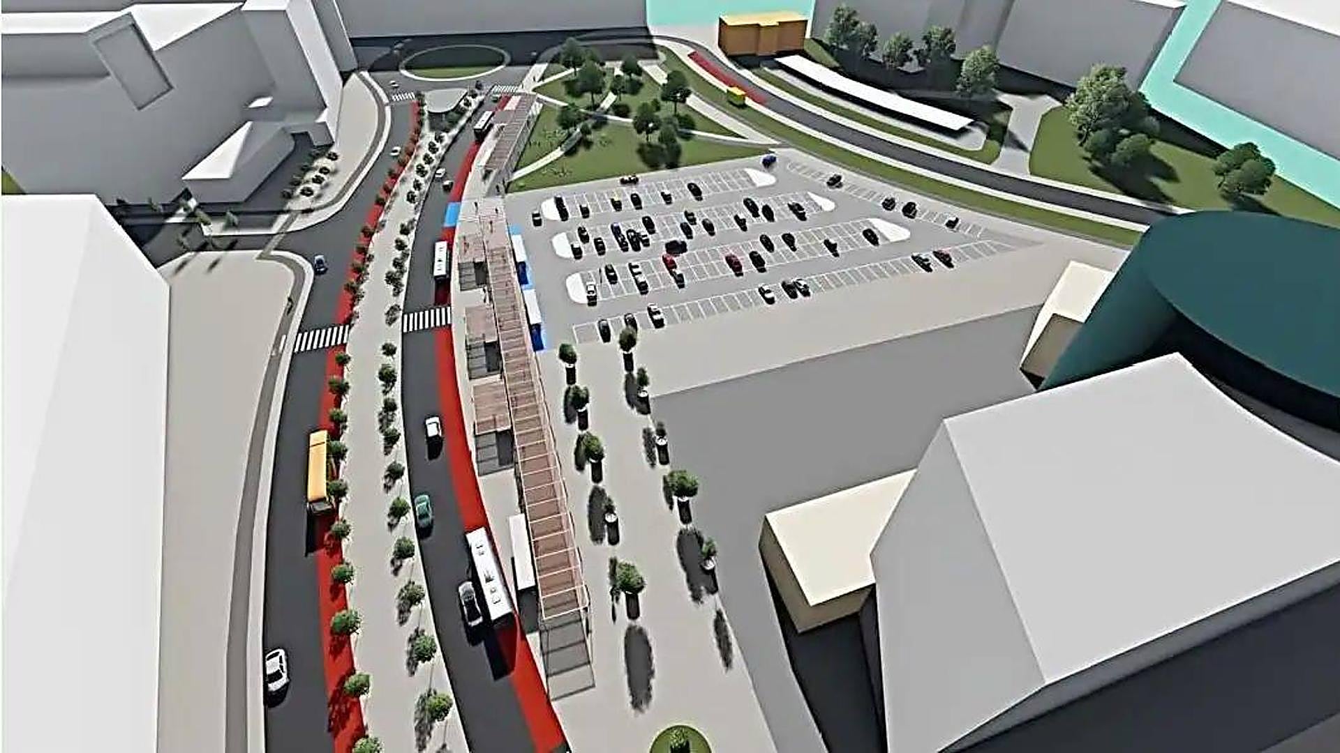 El calmado de tráfico llega a Reyes Leoneses: dos carriles serán para ...