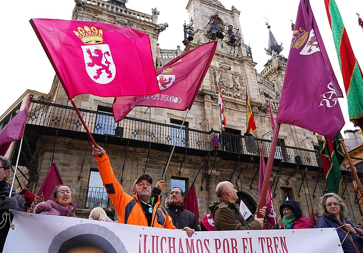 El clamor de Astorga quiere llegar a Europa para reabrir la Ruta de la ...