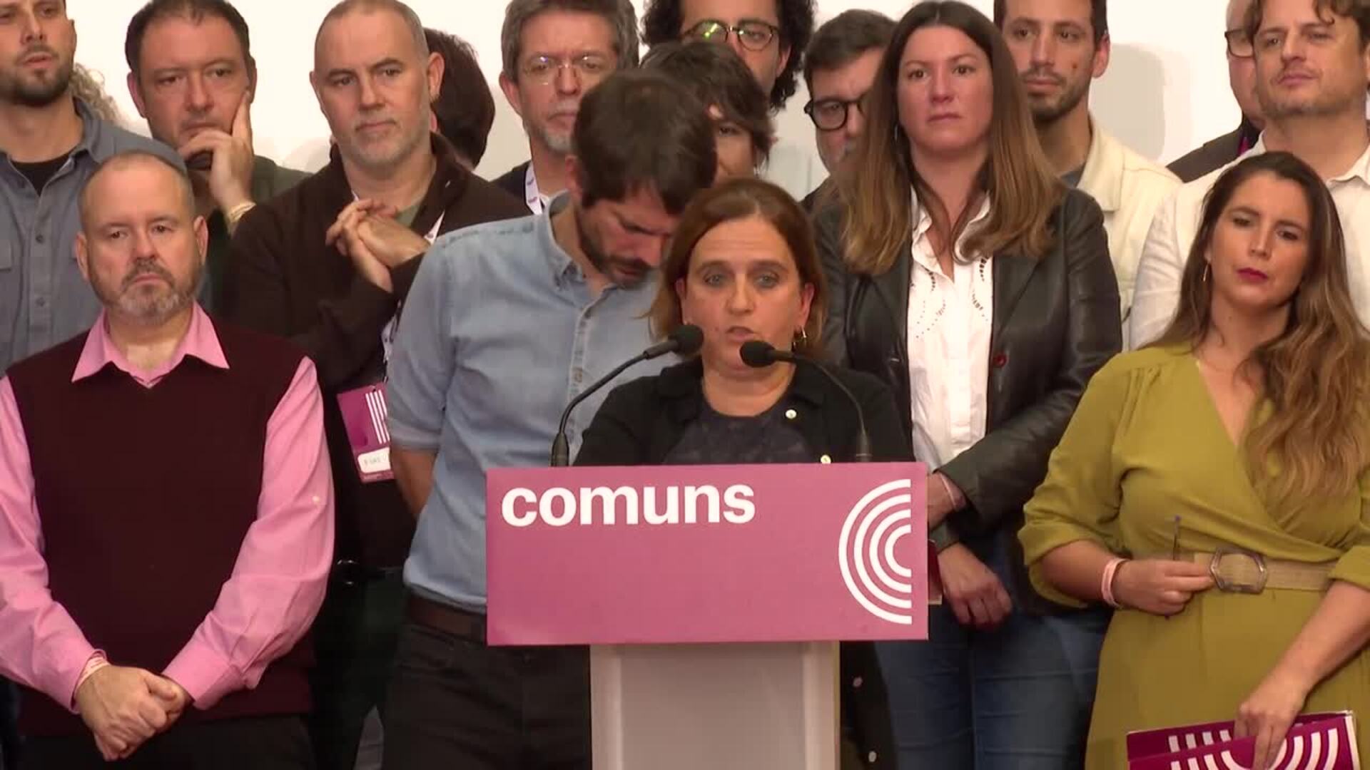 Tarafa (Comuns) defiende "apretar, estirar, exigir y animar" a PSC y ...