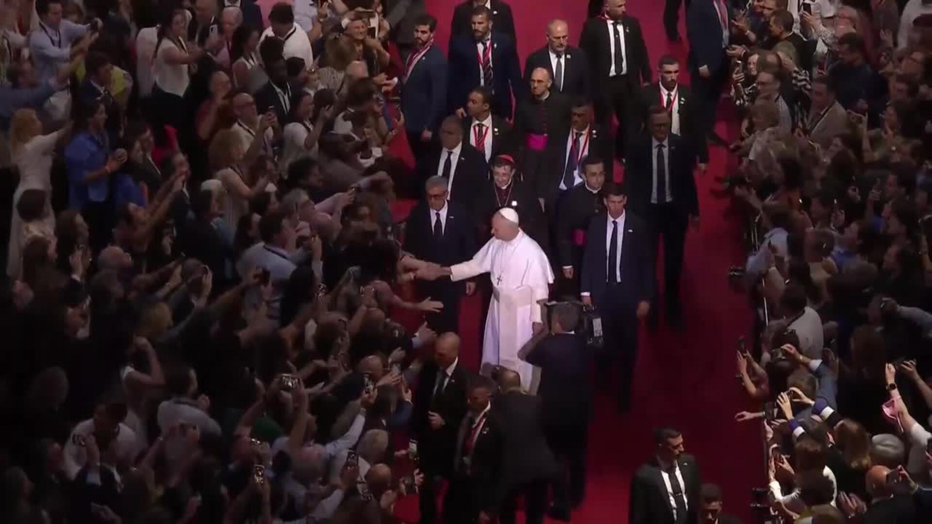 El Papa llega al Movistar Arena | leonoticias.com