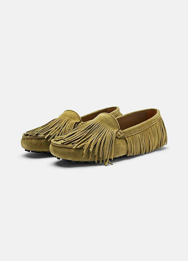 Esta primavera lucirás los flecos en prendas y accesorios con tejido de ...