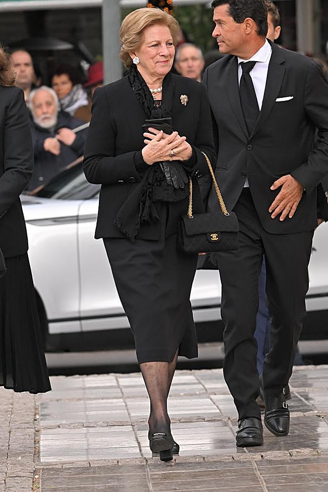 La reina más elegante del funeral de Irene de Grecia no fue ni Sofía ni ...