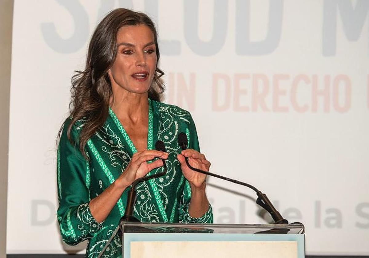 La reina Letizia 'rapea' por la salud mental para garantizar «un futuro ...