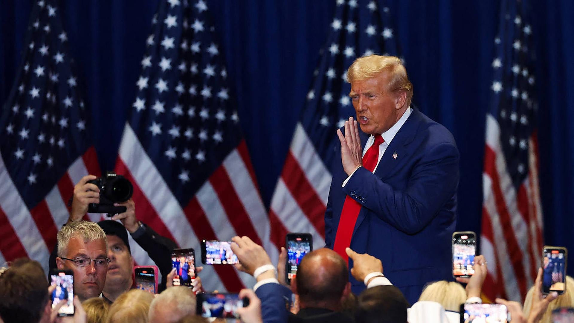 Primer mitin de Trump tras su segundo atentado: «¡Soy más grande que ...