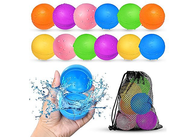Cómprale a tu hijo estos globos de agua reutilizables para que se lo ...