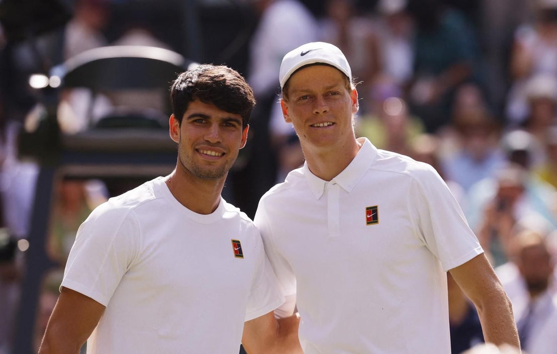 Las mejores imágenes de la final de Wimbledon entre Alcaraz y Sinner ...