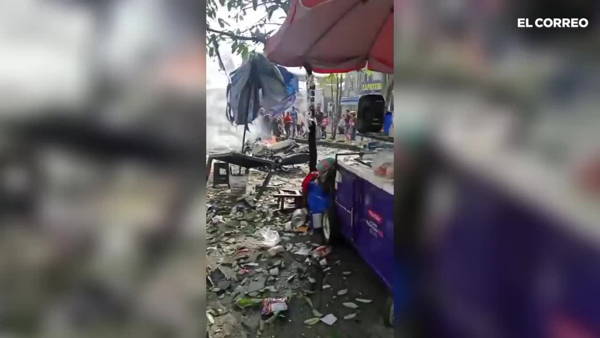 Al menos 6 muertos y más de 76 heridos en un ataque con explosivos a una base militar en ...