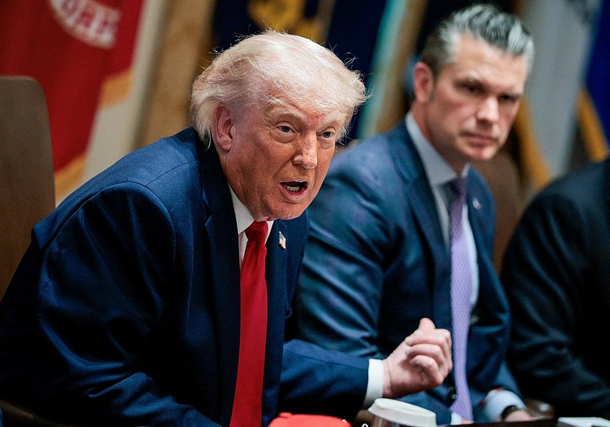Trump se reúne con su plana mayor para decidir si acepta el pacto con ...