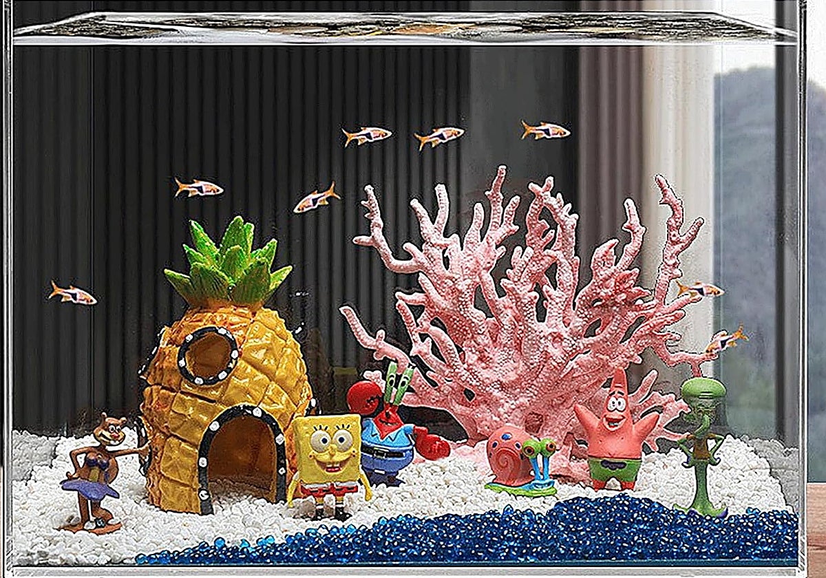 Los mejores objetos para decorar acuarios y crear escenas submarinas ...