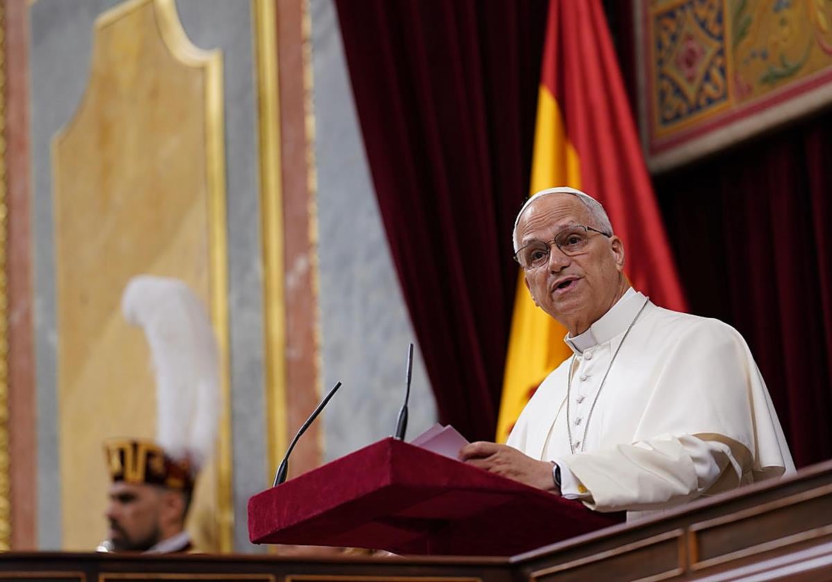Lee el discurso completo del Papa León XIV en el Congreso de los ...