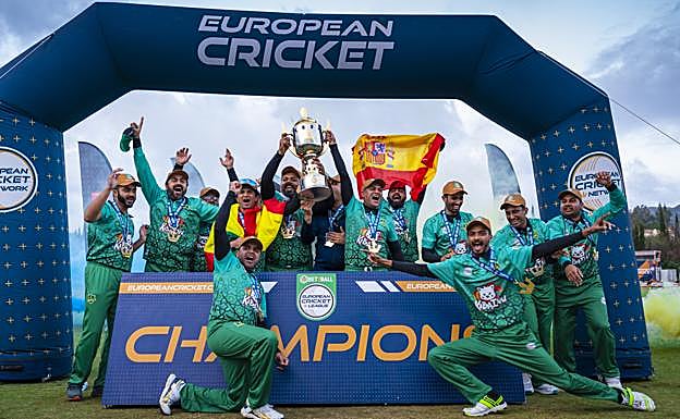 Spanish team Pak I Care crowned champions of European Cricket at the ...