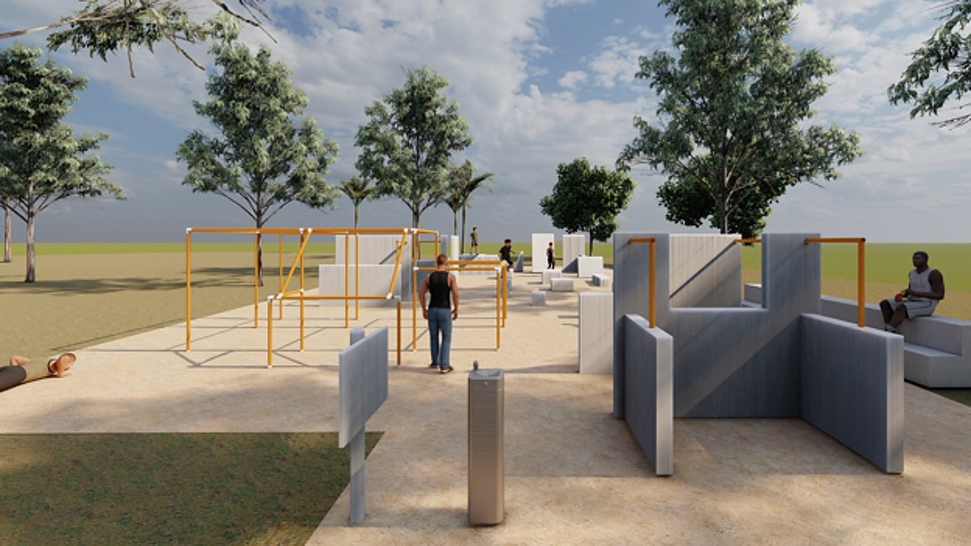 Construction of new parkour course begins in Fuengirola | Sur in English