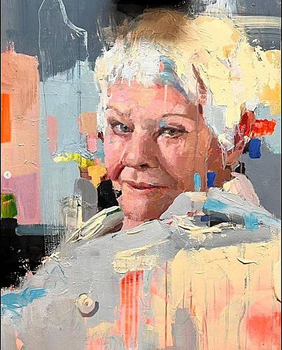 Gibraltar artist's work chosen by Dame Judi Dench | Sur in English