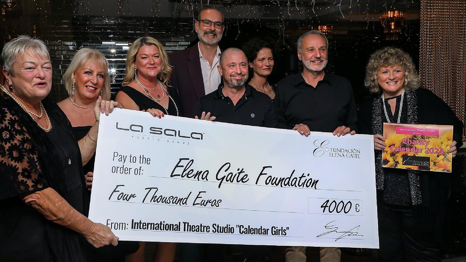 Calendar girls strike a pose to raise funds for Costa del Sol charities ...