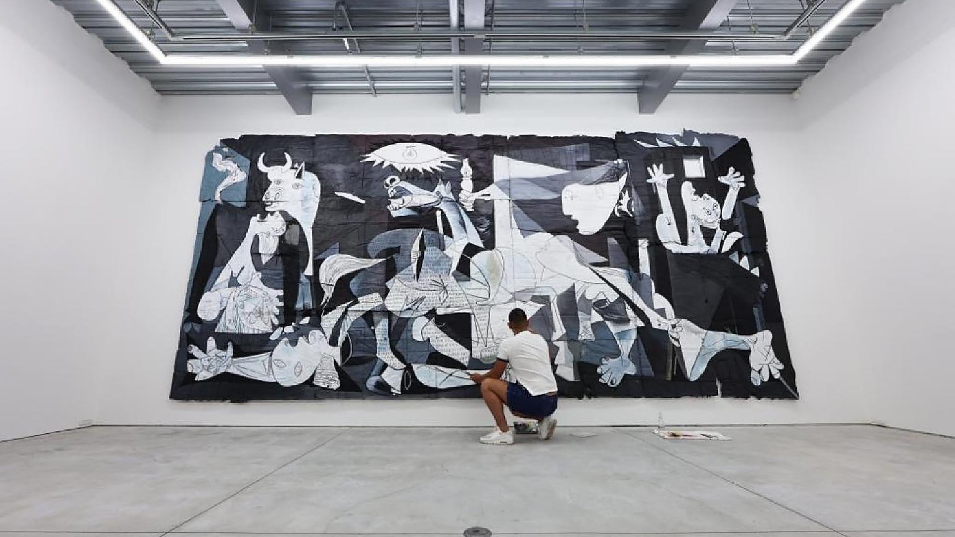 Julio Anaya's 'Guernica' exhibited at Malaga's Russian Museum | Sur in ...