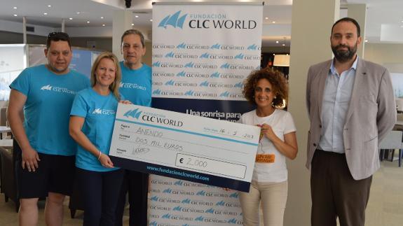 Fundación CLC World raises 2,000 euros for Anendo | Sur in English