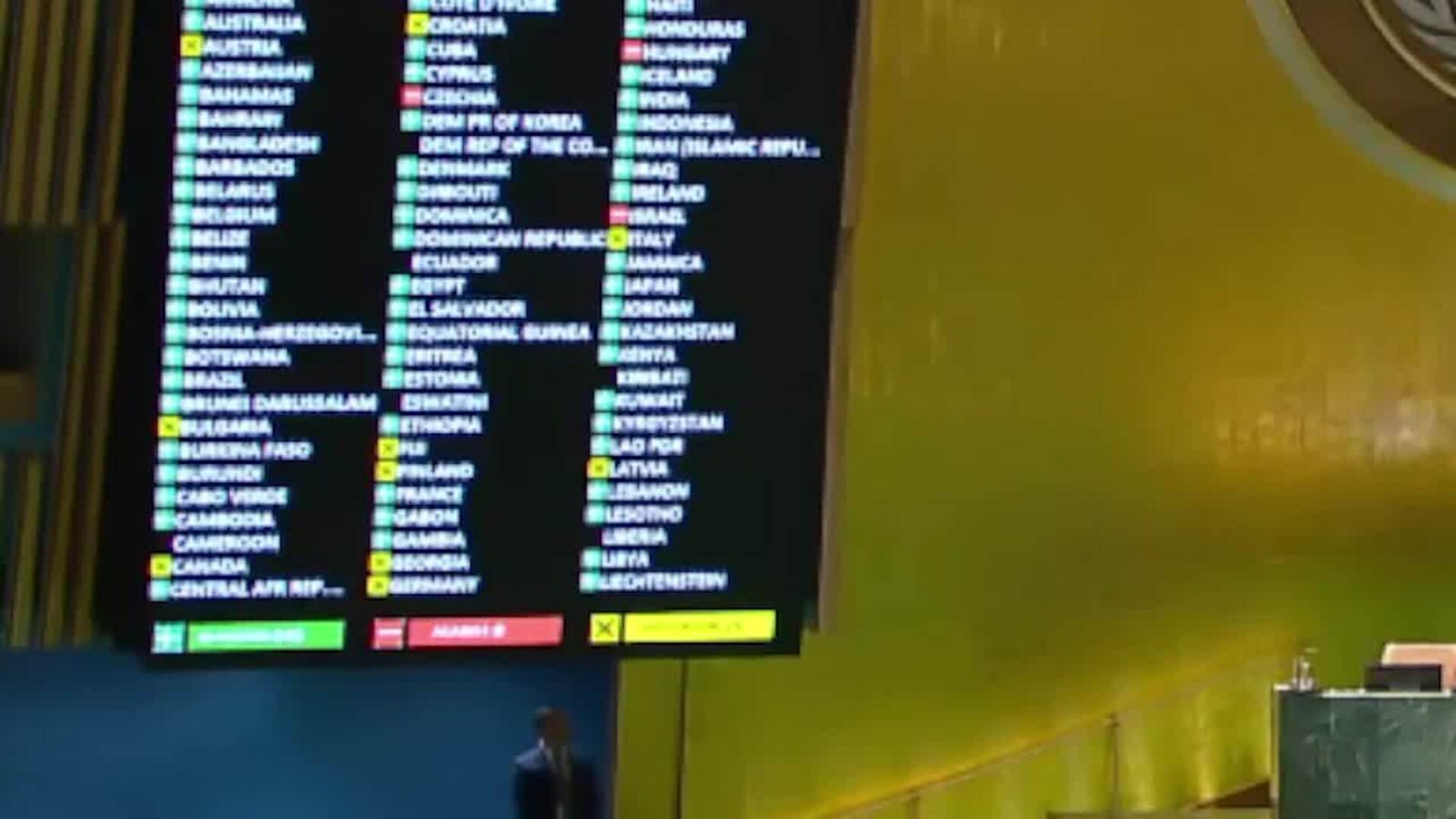 La Asamblea General de la ONU amplía los derechos de Palestina y llama ...